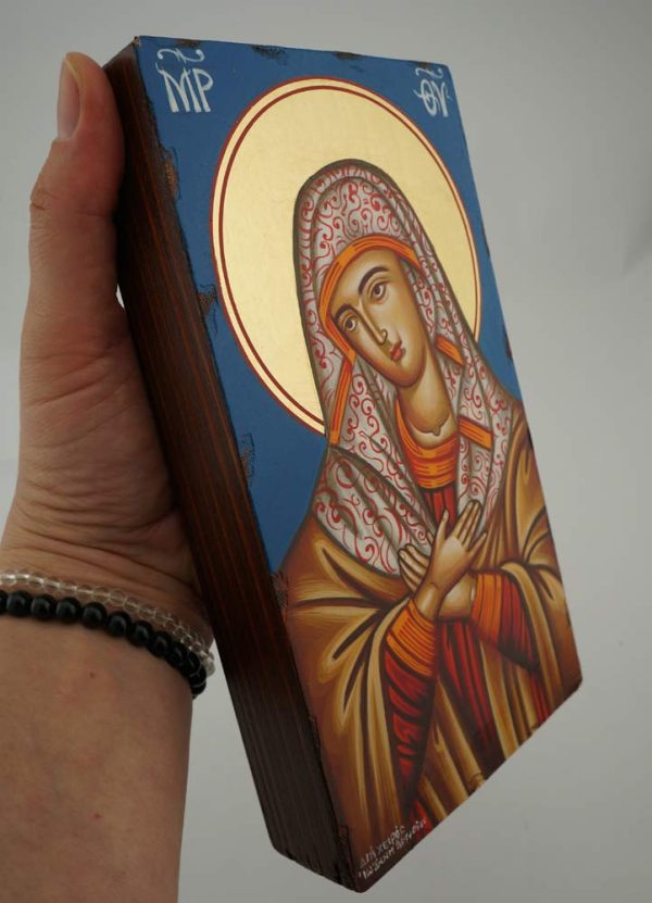 Virgin Mary Extreme Humility Orthodox Icon - BlessedMart