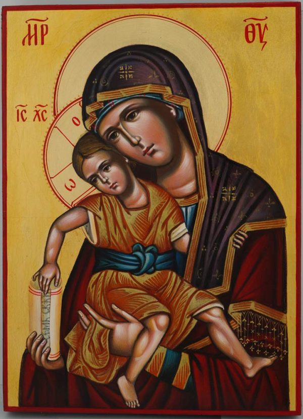 Virgin Mary Icons - Hand-Painted Orthodox Icons - BlessedMart