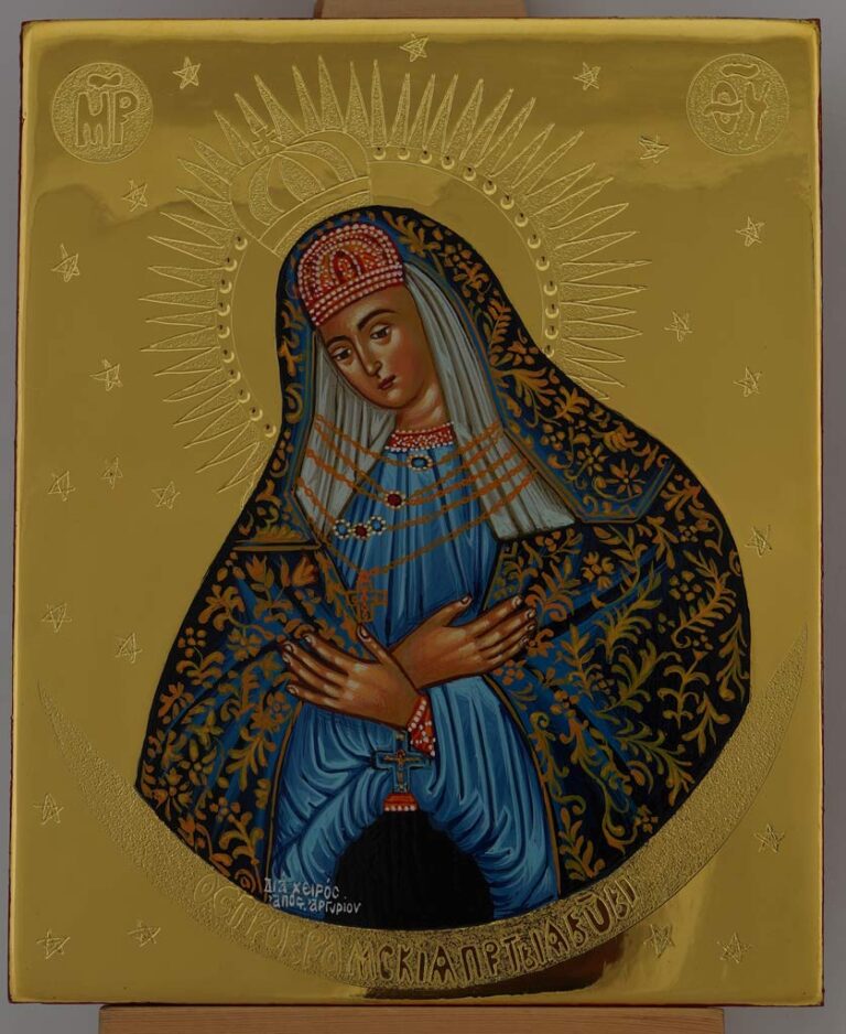 Virgin Mary Icons - Hand-Painted Orthodox Icons - BlessedMart