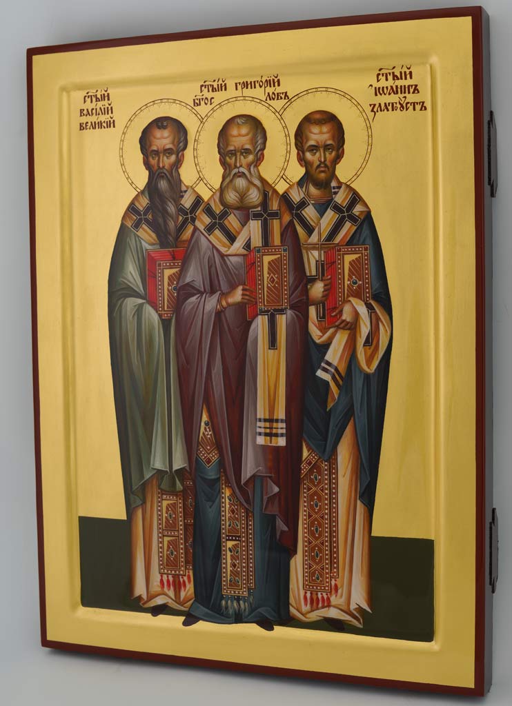 Three Holy Hierarchs Icon - Orthodox Icons - BlessedMart