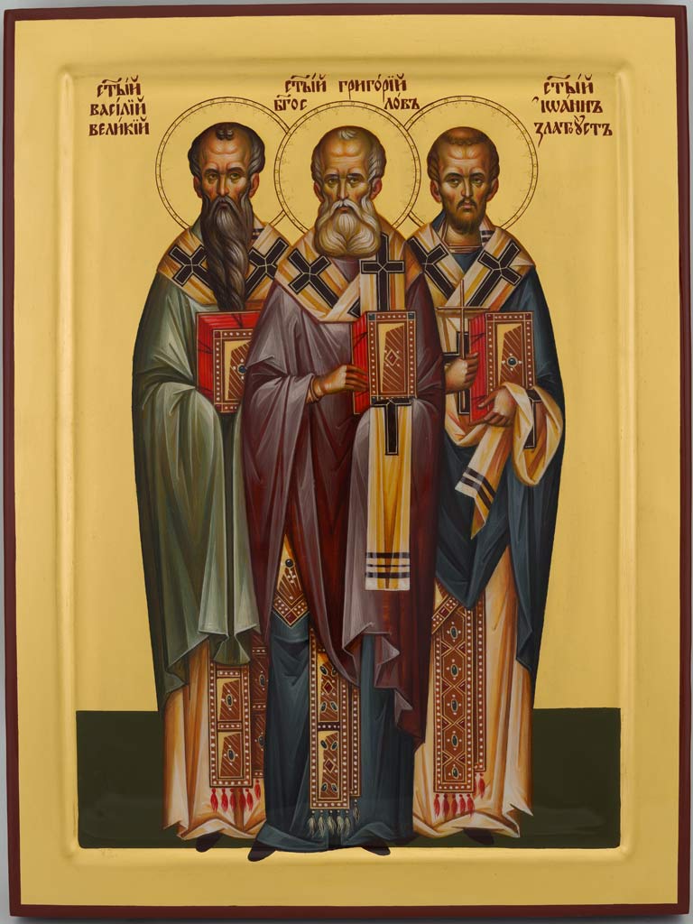 Three Holy Hierarchs Icon - Orthodox Icons - BlessedMart
